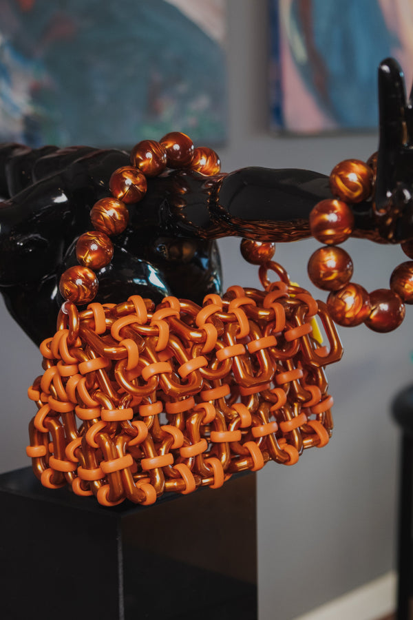 Bubble Bag - Pearl Orange -BiMor - Aribella
